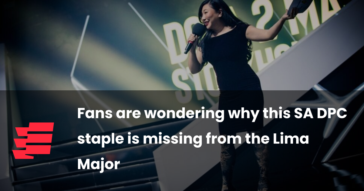 Fans are wondering why this SA DPC staple is missing from the Lima Major | esports.gg